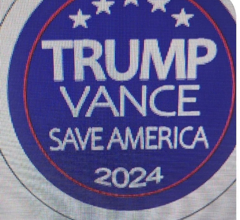 6” Trump/Vance Pin !! – Trump Girl Shop