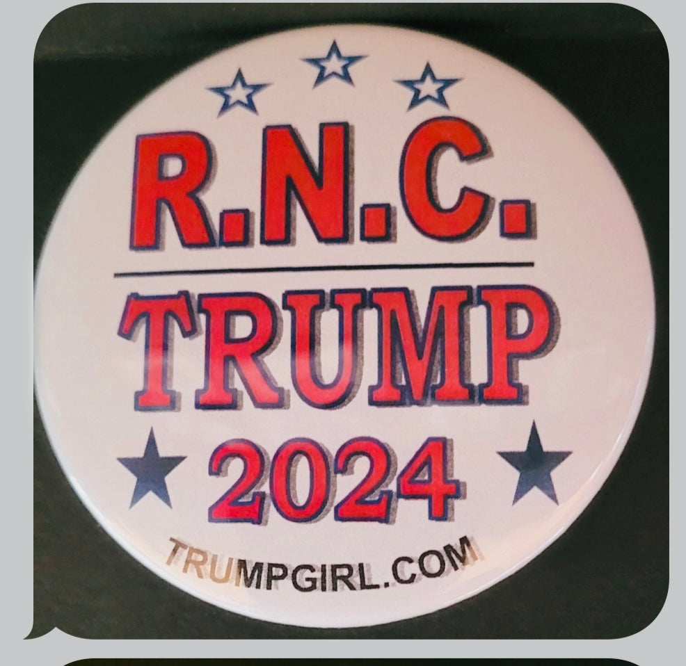 6” RNC BUTTON PIN TRUMP 2024 – Trump Girl Shop