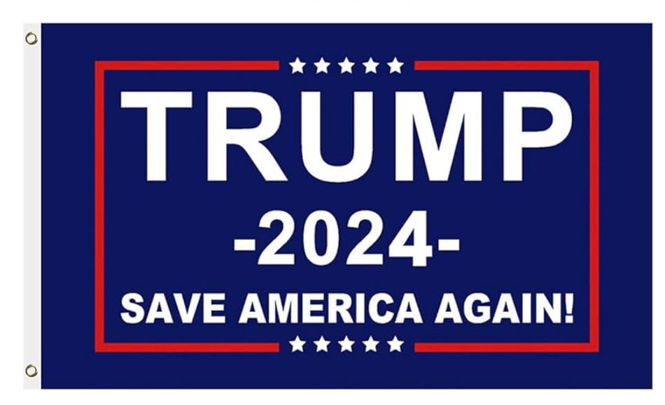 Trump 2024 Save America Again- 3’x5” – Trump Girl Shop